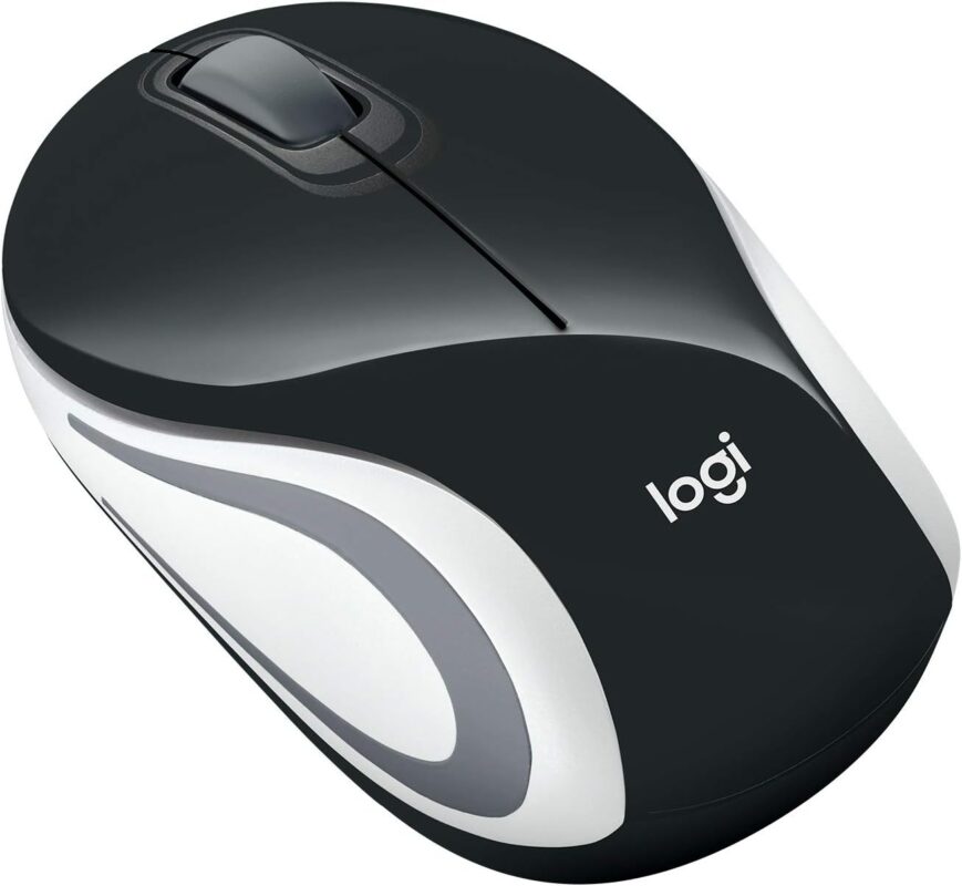 Logitech M187 Wireless Mouse, 2.4GHz with USB Mini Receiver, 12-Month ...