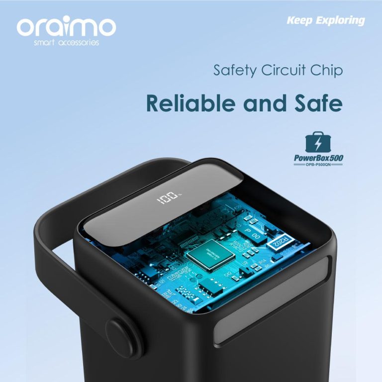 Oraimo PowerBox 500: Compact and Powerful Charging Hub ...